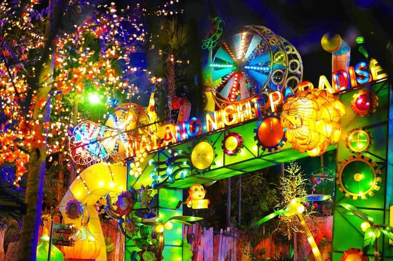 Wisata Malam di Malang Night Paradise